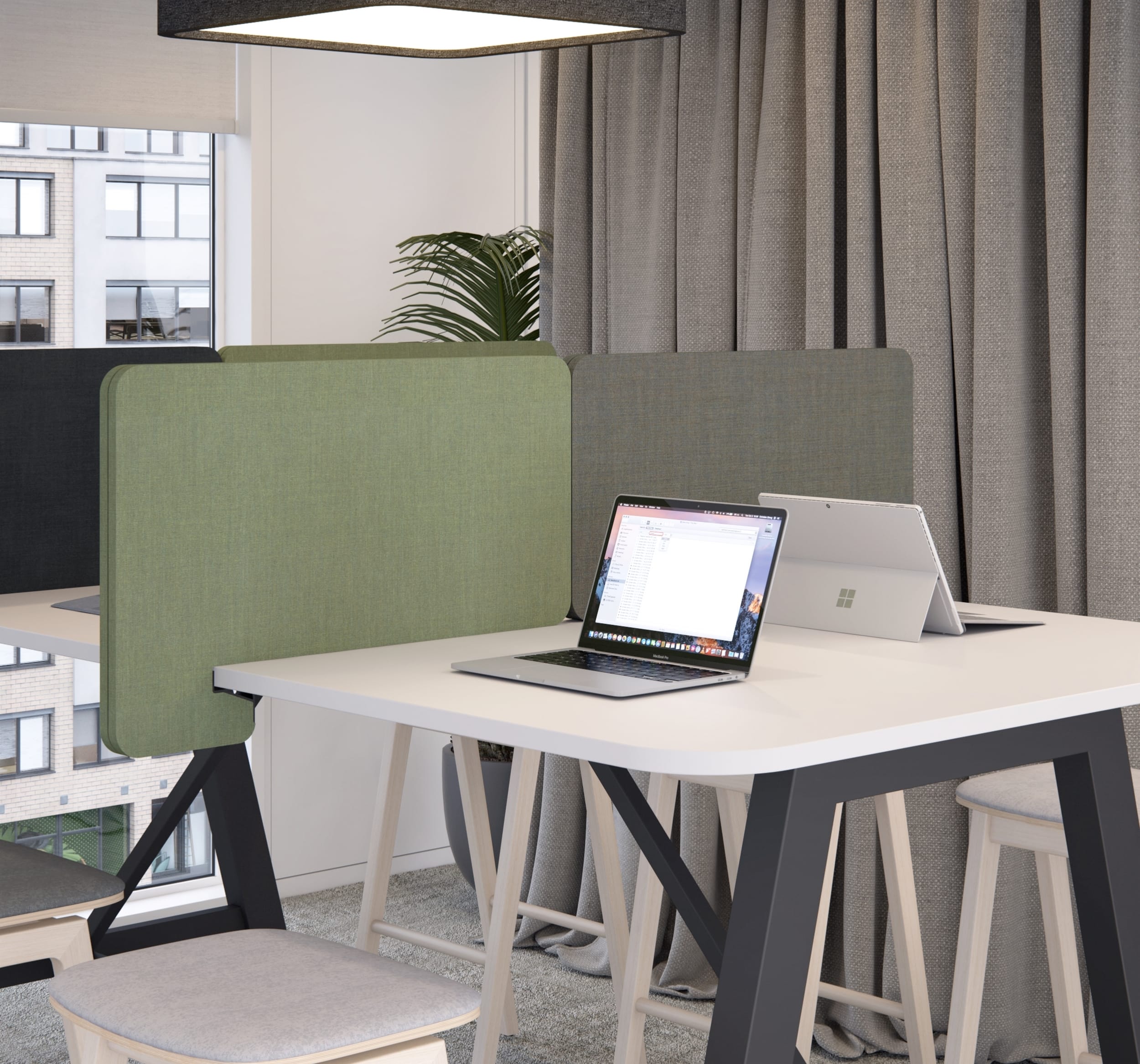 Alto - Modern High Bench Table For Breakout Area - Add Office