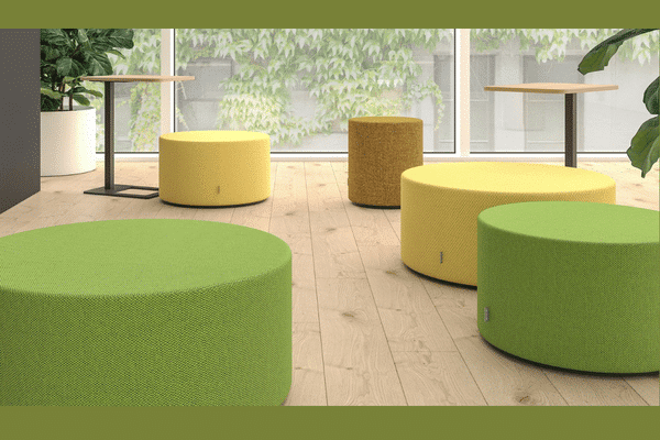 Giro - Round Fabric Stools - Add Office