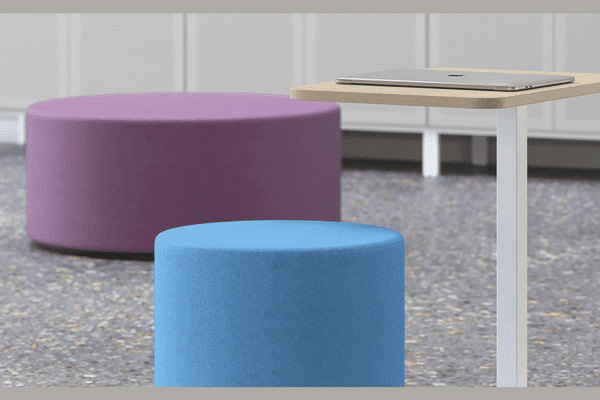 Giro - Round Fabric Stools - Add Office