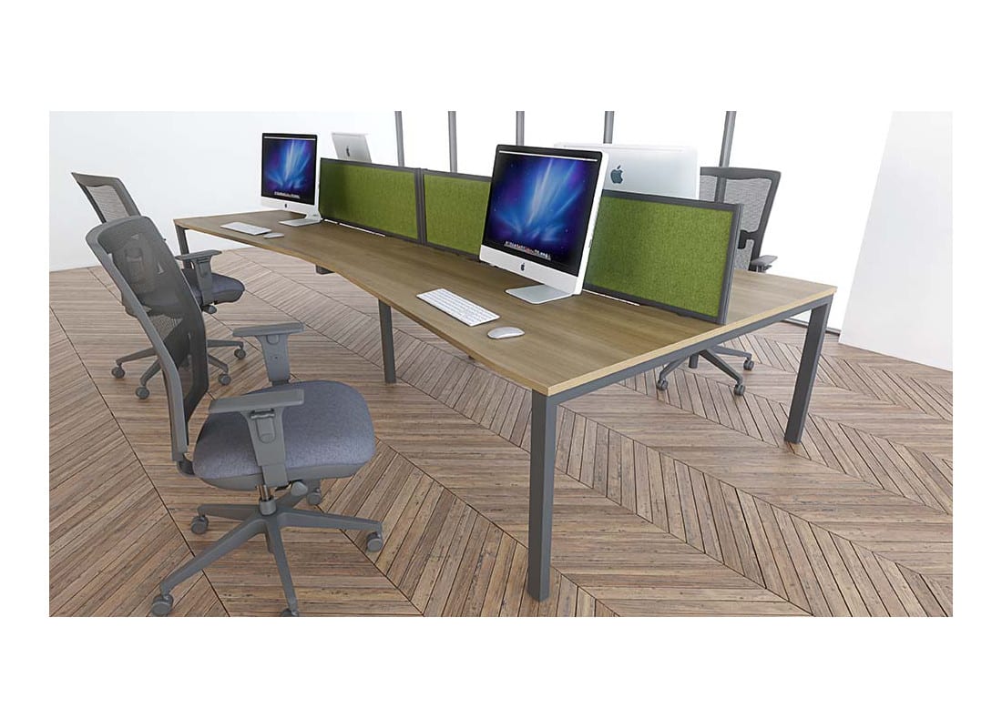 Mezza - Bench Desk System For Busy Offices - Add Office