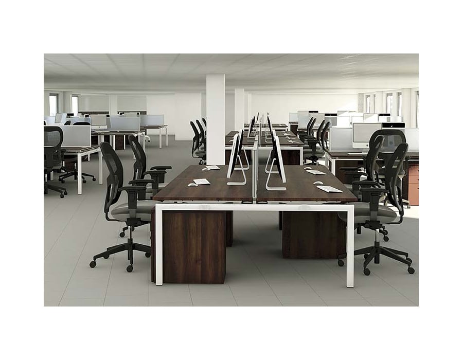 Mezza - Bench Desk System For Busy Offices - Add Office