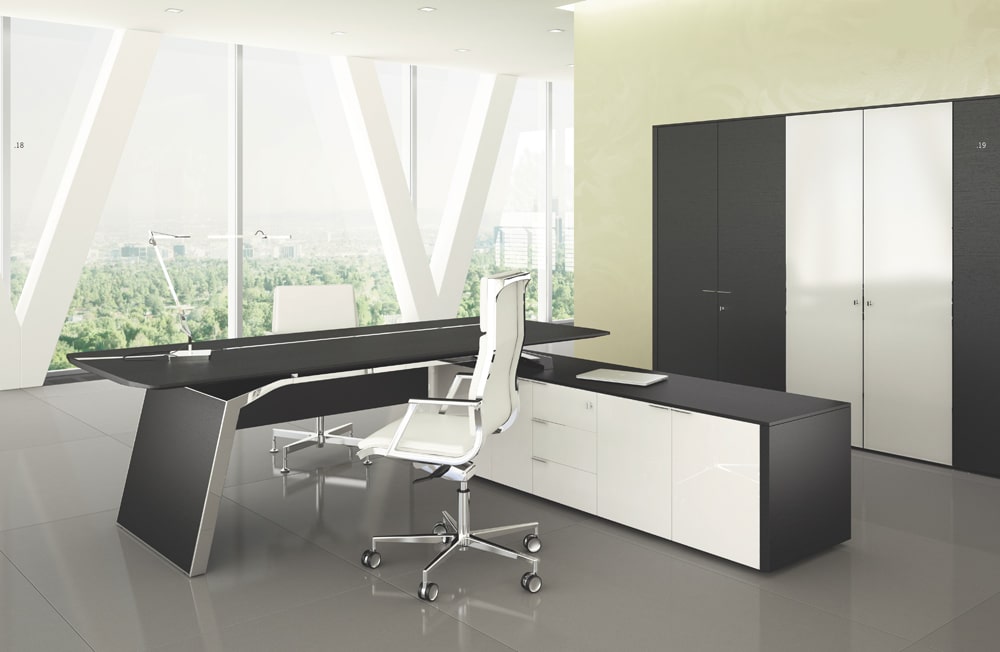 Meta - Stunning Italian Executive Desk Range - Add Office