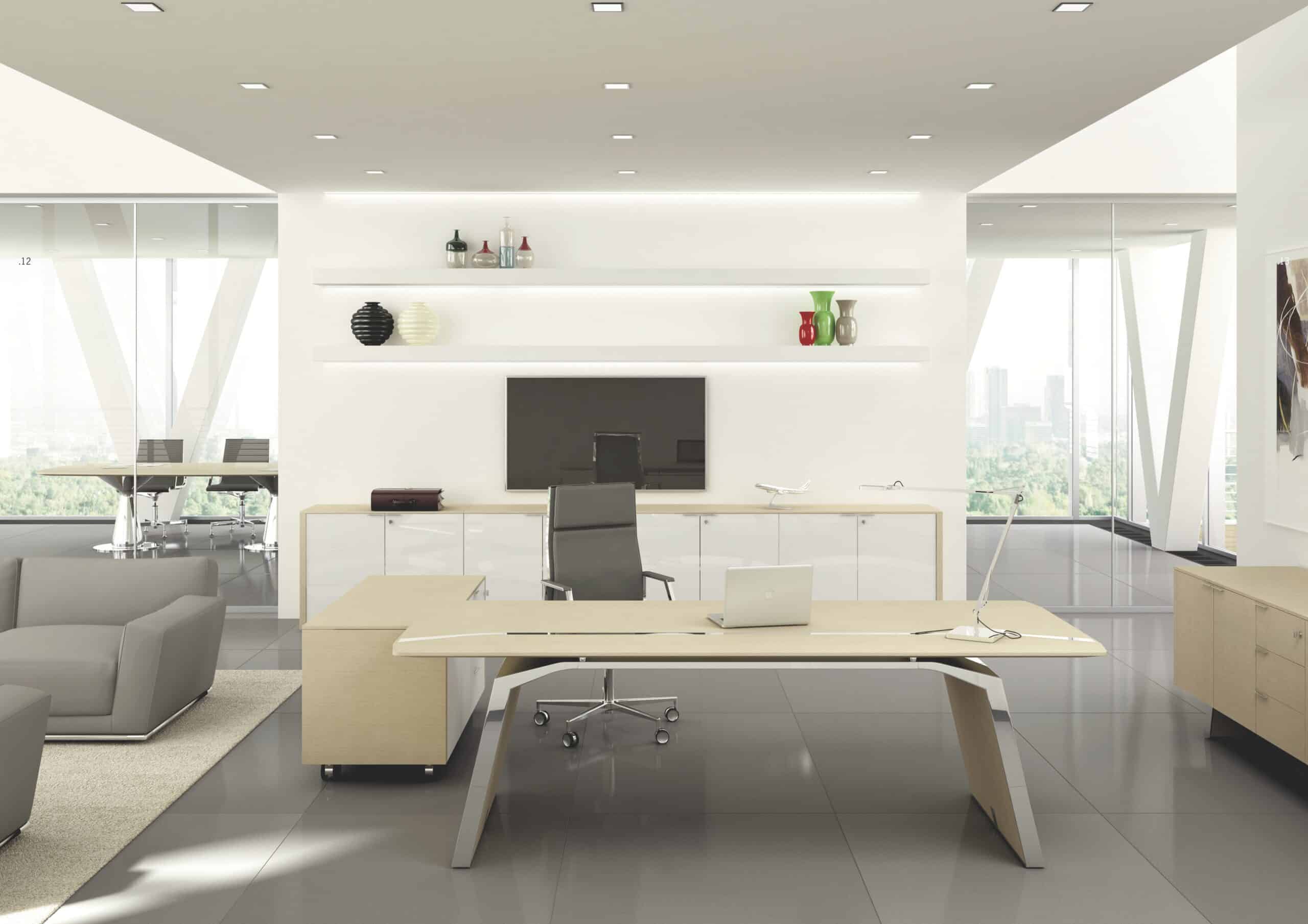 Meta - Stunning Italian Executive Desk Range - Add Office