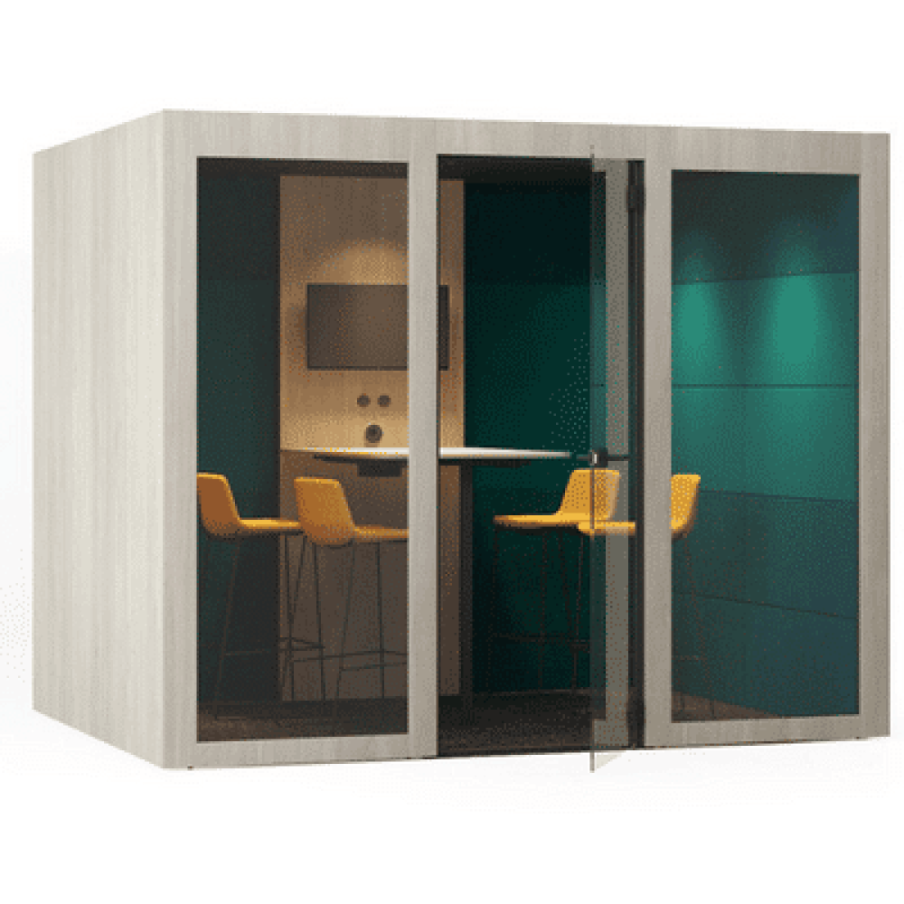 Acoustic Office Meeting Pod - Silent Room L - Add Office