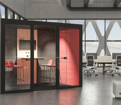 Acoustic Office Meeting Pod - Silent Room L - Add Office