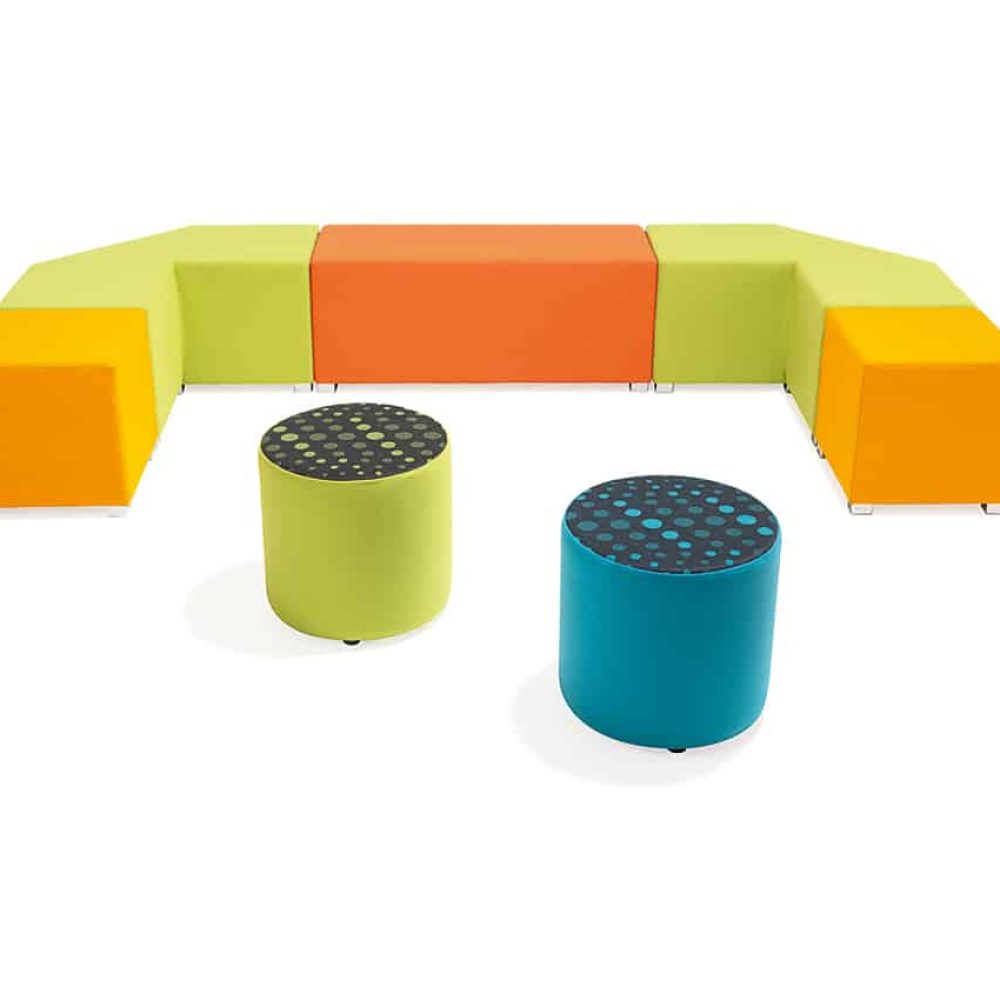 Modular Stool Combination - Copple Range From ADD office