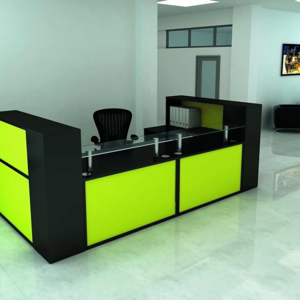 Duflow - Modular Colourful Reception Desk - Add Office