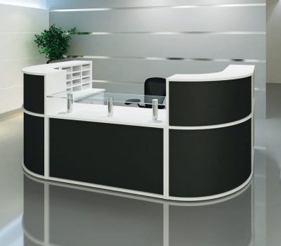 Ergoflow - Modular Reception Desk With Storage - Add Office