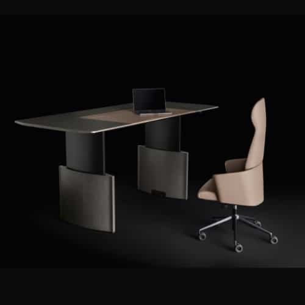 Height Adjustable Executive Desk - Eleva - Add Office