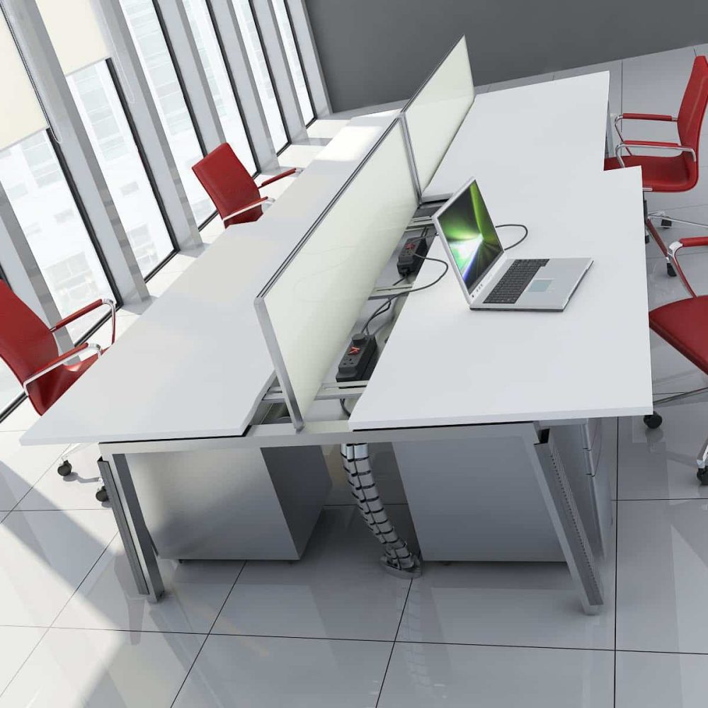 Inline - Stylish Sliding Top Bench Desk Range - Add Office