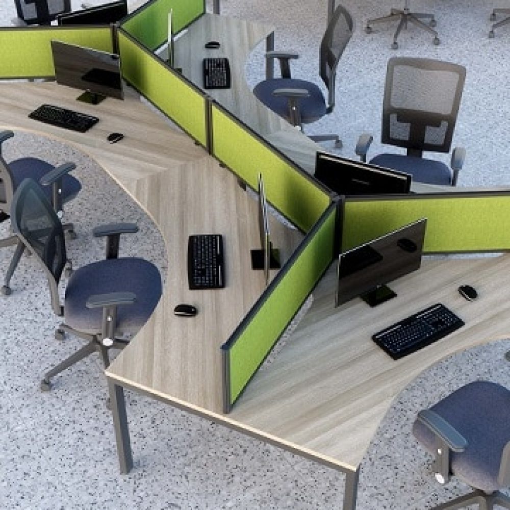 Mesa - Desk Cluster System For Busy Offices - Add Office