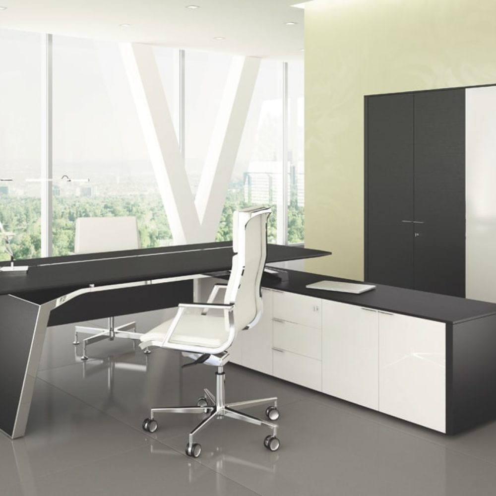 Meta - Stunning Italian Executive Desk Range - Add Office