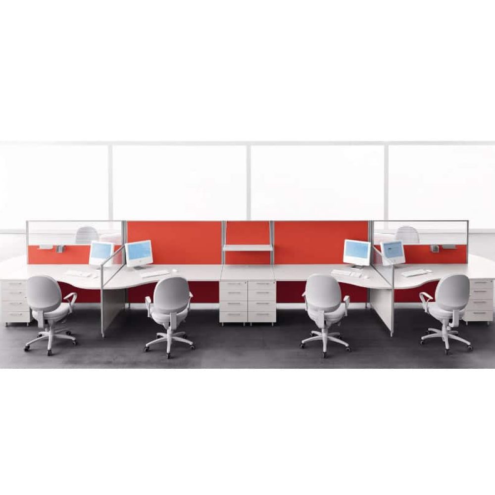 Stylish Bench Desk Available in Different Layouts - View Here